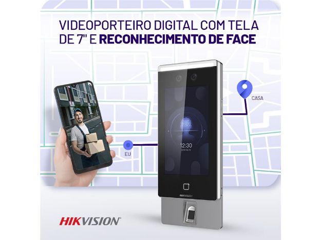 Controle de Acesso Facial c/ Video Porteiro Hikvision Ds-K1t671mf-L 10. ... Controle de Acesso Facial c/ Video Porteiro Hikvision Ds-K1t671mf-L 10. ...